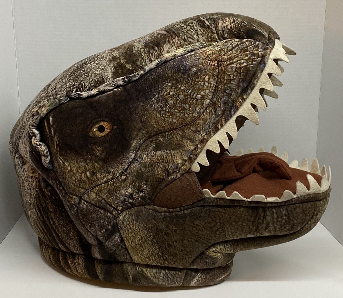 Jurassic World T-Rex Dinosaur Plush Costume Mask, Big… - Gem