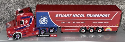 WSI Stuart Nicol SNT Scania T Cab Model Truck 1.50 Scale Similar to ...