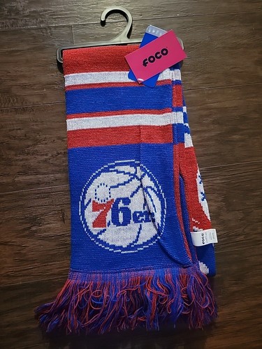 Philadelphia 76ers Sixers Scarf Red White Blue Color Basketball NBA ...