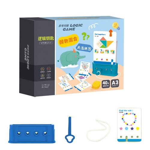 Children's Logic Key Early Education Thinking Training Tool O6Y5 M8A7 ...
