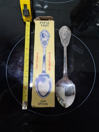 Pope John Paul II Papal visit in the UK 1982 commemorative jam spoon ...