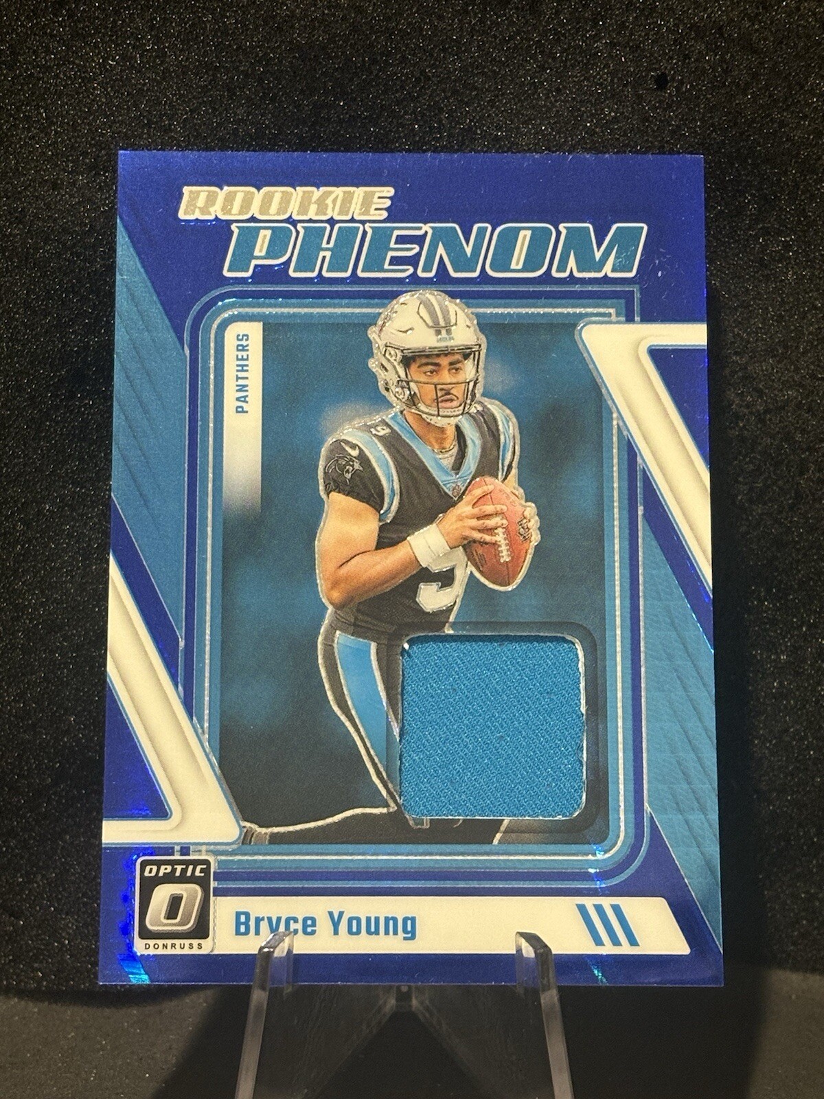 2023 Optic Bryce Young Rookie Phenom Blue Prizm Color Match! Patch #RP ...