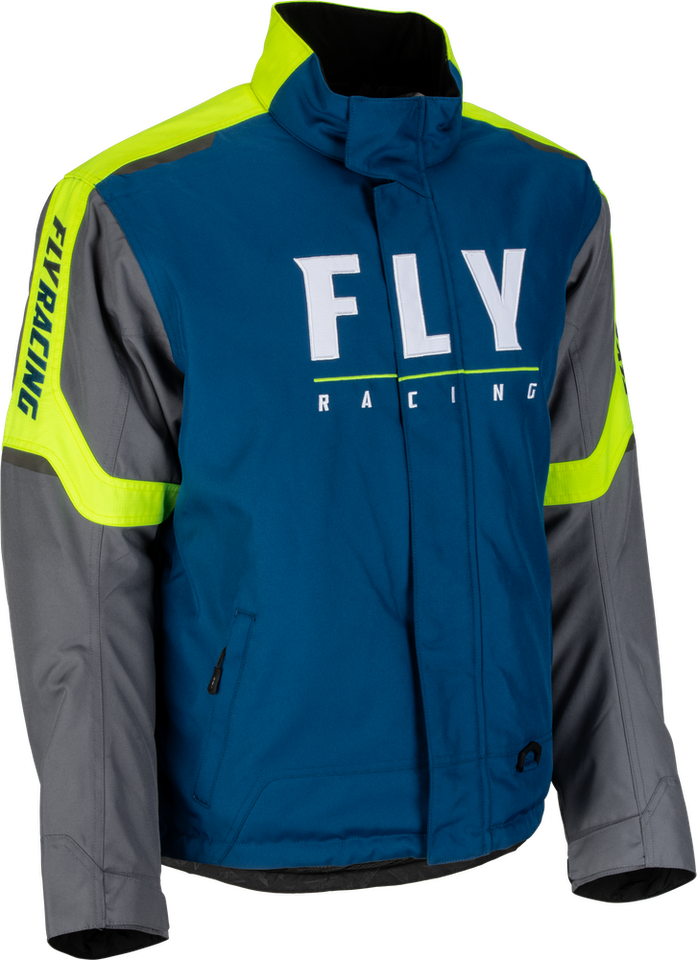 Fly Racing Outpost Jacket Snowmobile Waterproof Winter Reflective ...