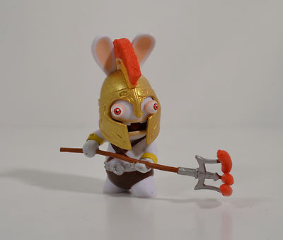 2010 Roman Soldier Gladiator Rabbids Invasion 2.5" PVC Action Figure ...
