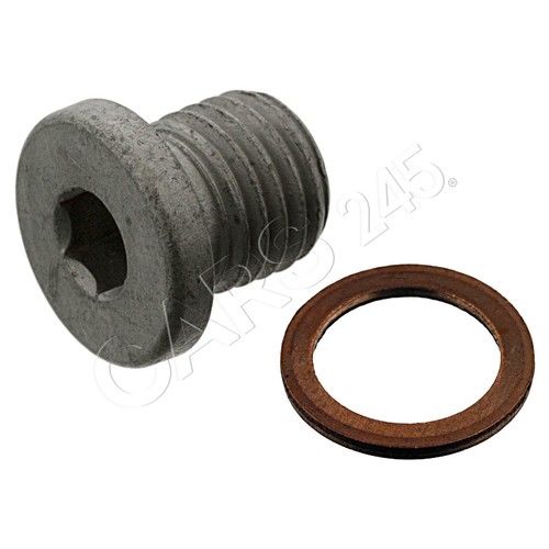 FEBI Oil Pan Screw Plug Steel Copper For MERCEDES Cls Gl Glk Vito ...