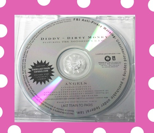 DIDDY DIRTY MONEY ft THE NOTORIOUS B.I.G. Angels REMIX PROMO CD Rick ...