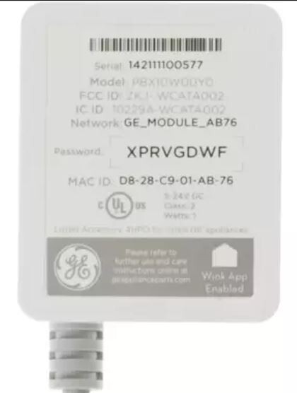 GE Connect Plus WiFi Internet Module For Remote Control PBX10W00Y0 | eBay