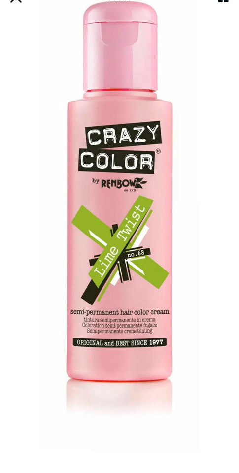 Crazy Colour Semi Permanent Hair Dye 100ml All Colours Available | eBay UK