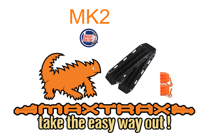 MAXTRAX 4WD RECOVERY TRACKS MKII RAMPS IN BLACK 4X4 | eBay