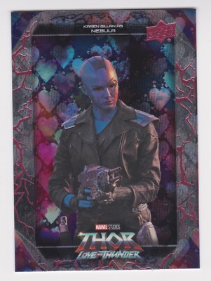2023 Upper Deck Thor Love and Thunder Ensemble Pink Silver Parallel ...