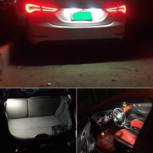 Super Bright 500 Lumens 578 LED Bulb 3030 6-SMD Festoon 41mm 42mm 211-2 ...