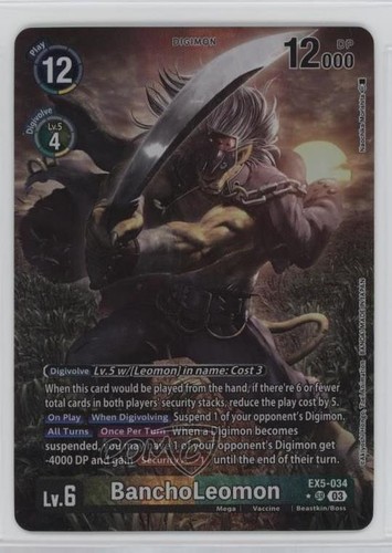 2024 Digimon Card Game - Animal Colosseum Super Rare (Alt Art ...