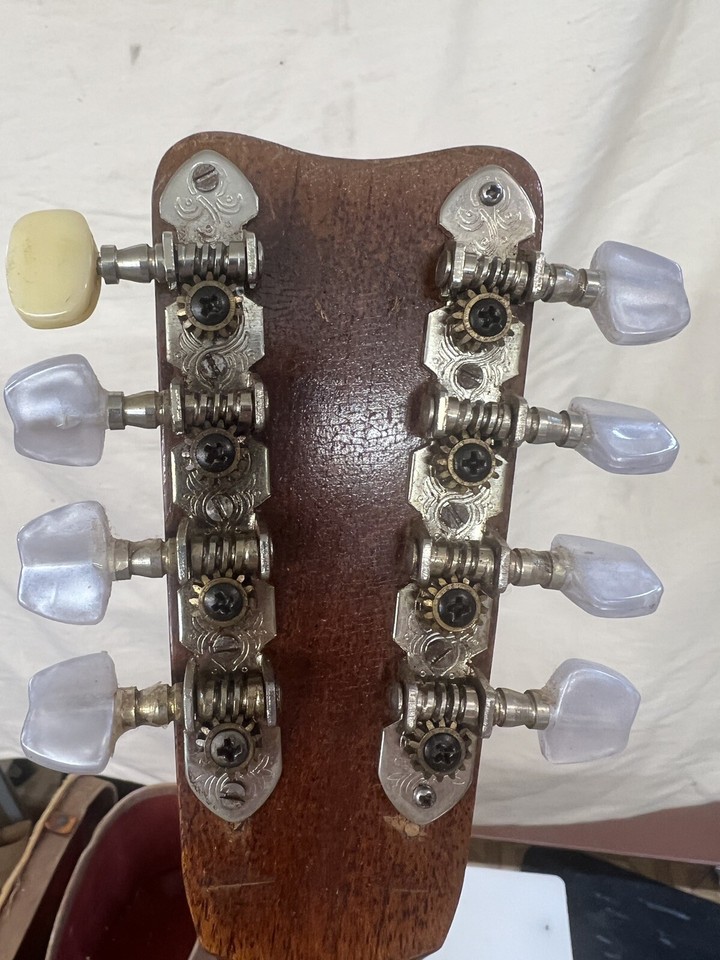 Vintage Antique #603 Bowlback Mandolin c. 1900 With Case | eBay
