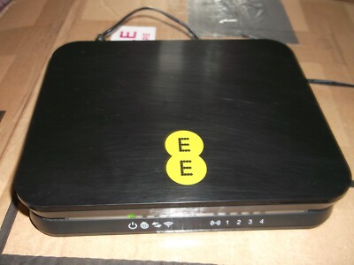 A Black EE Bright Box Wireless Router with 4 Lan and 1 USB Ports | eBay