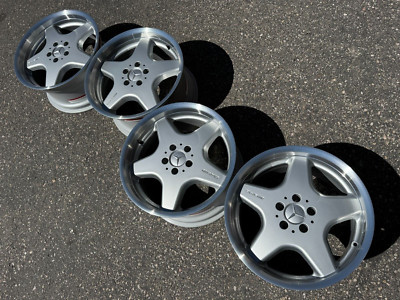 18" MERCEDES BENZ AMG SL500 MONOBLOCK SL600 OEM FACTORY STOCK WHEELS ...