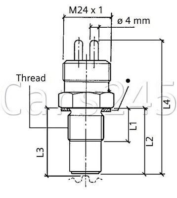 VDO RPM Inductive Speed Sensor fits DAF IVECO MERCEDES SCANIA VOLVO | eBay