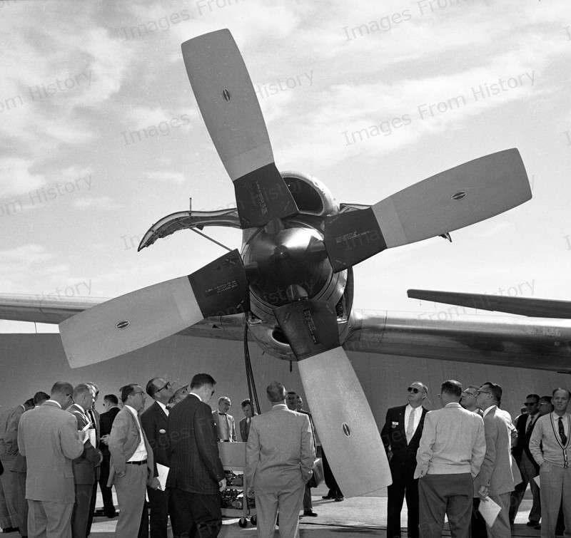 8x10 Print Lockheed L-188 Electra Prop Jet 1959 #5502678 | eBay