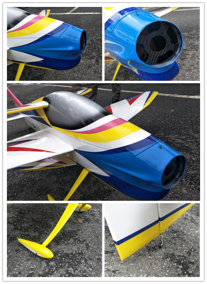 ELIXIR F3A 170E 68.5inch EP GP ARF Composite Fuselage RC Airplane Model ...