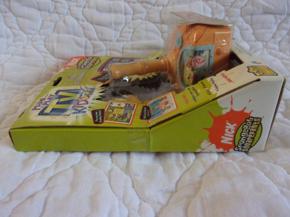 SPONGEBOB SQUAREPANTS DILLY DABBLER PLUG & PLAY NEW SEALED TV GAMING ...