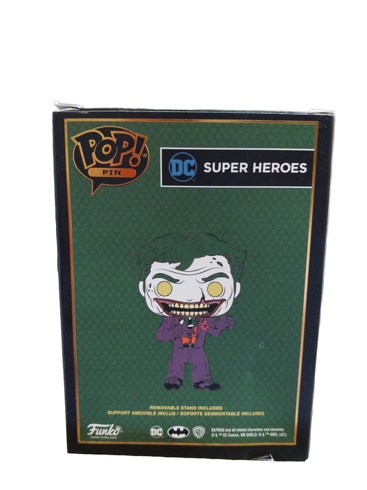 Funko Pop! Pin The JOKER DCEASED GameStop Exclusive DC Super Heroes ...