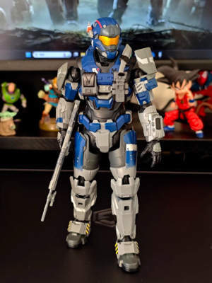 1000toys A259 Halo Reach Noble-One Carter A-259 1/12 Action Figure In ...