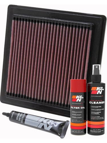 K&N Air Filter PL-5003 + Aerosol Recharge Kit | eBay Australia