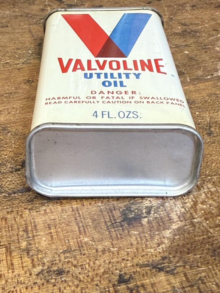 Vintage NOS Valvoline Utility Oil Can 4oz. Oiler Full | eBay UK