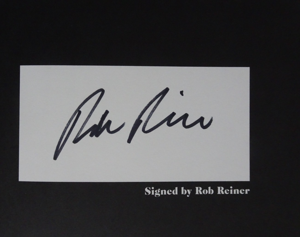 Rob Reiner Signed Book Spinal Tap A Fine Line Between Stupid & Clever ...