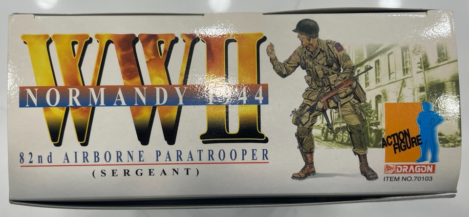 Dragon #70103 - WWII Normandy 1944: 82nd Airborne Paratrooper (Sergeant ...