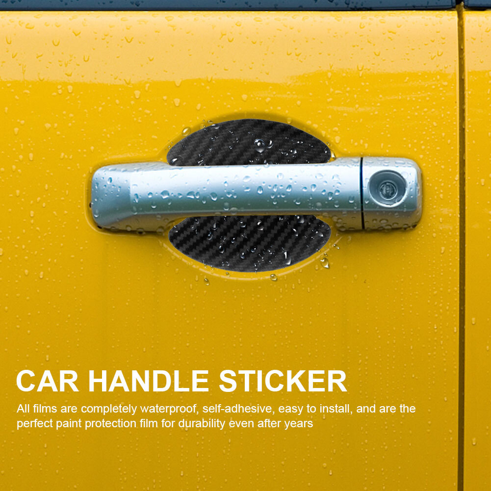 4pcs Car Door Stickers Scratches Resistant Waterproof for Auto Vehicle ...