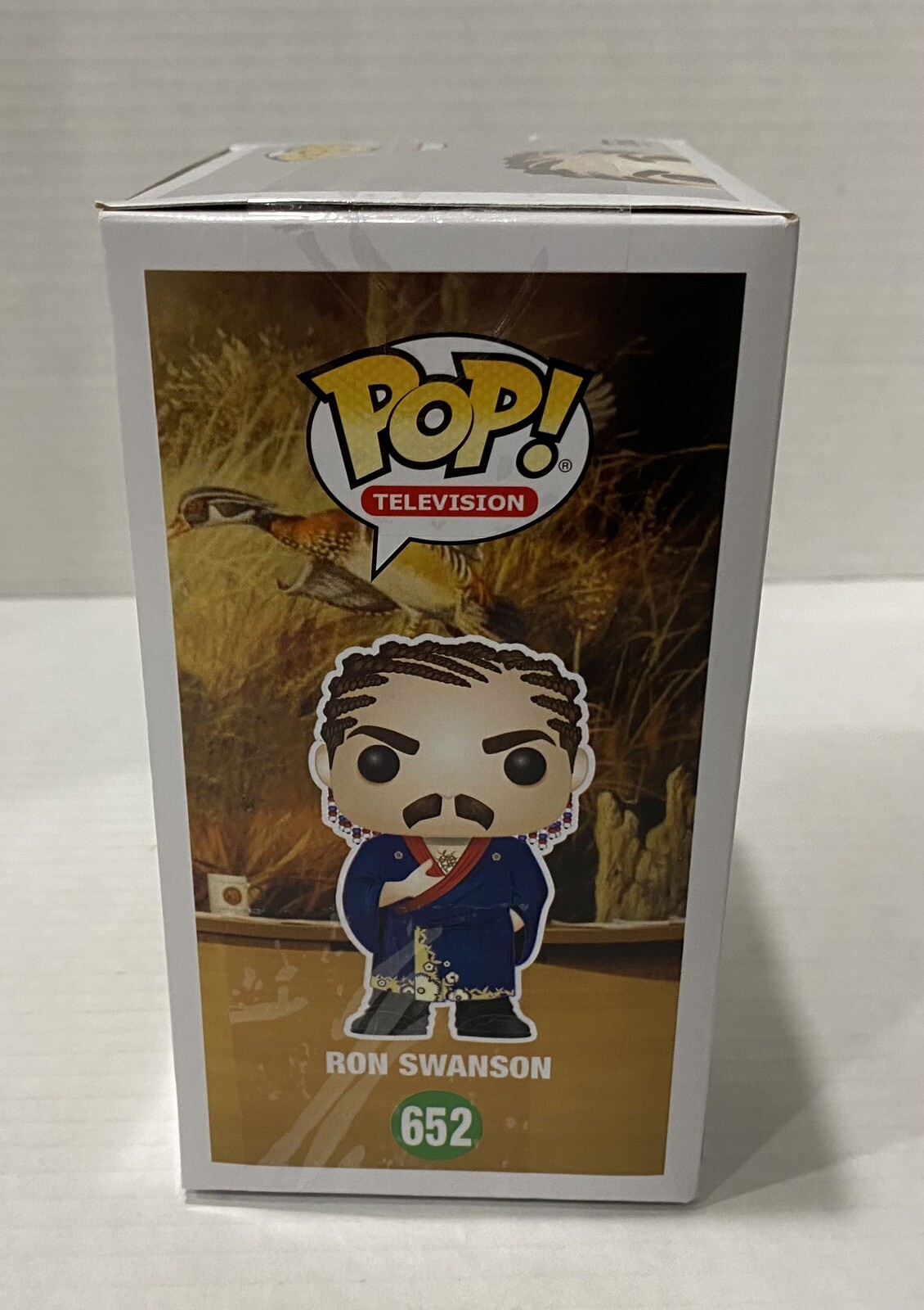 Funko POP! Television Parks & Recreation Ron Swanson Cornrows #652 2018 ...
