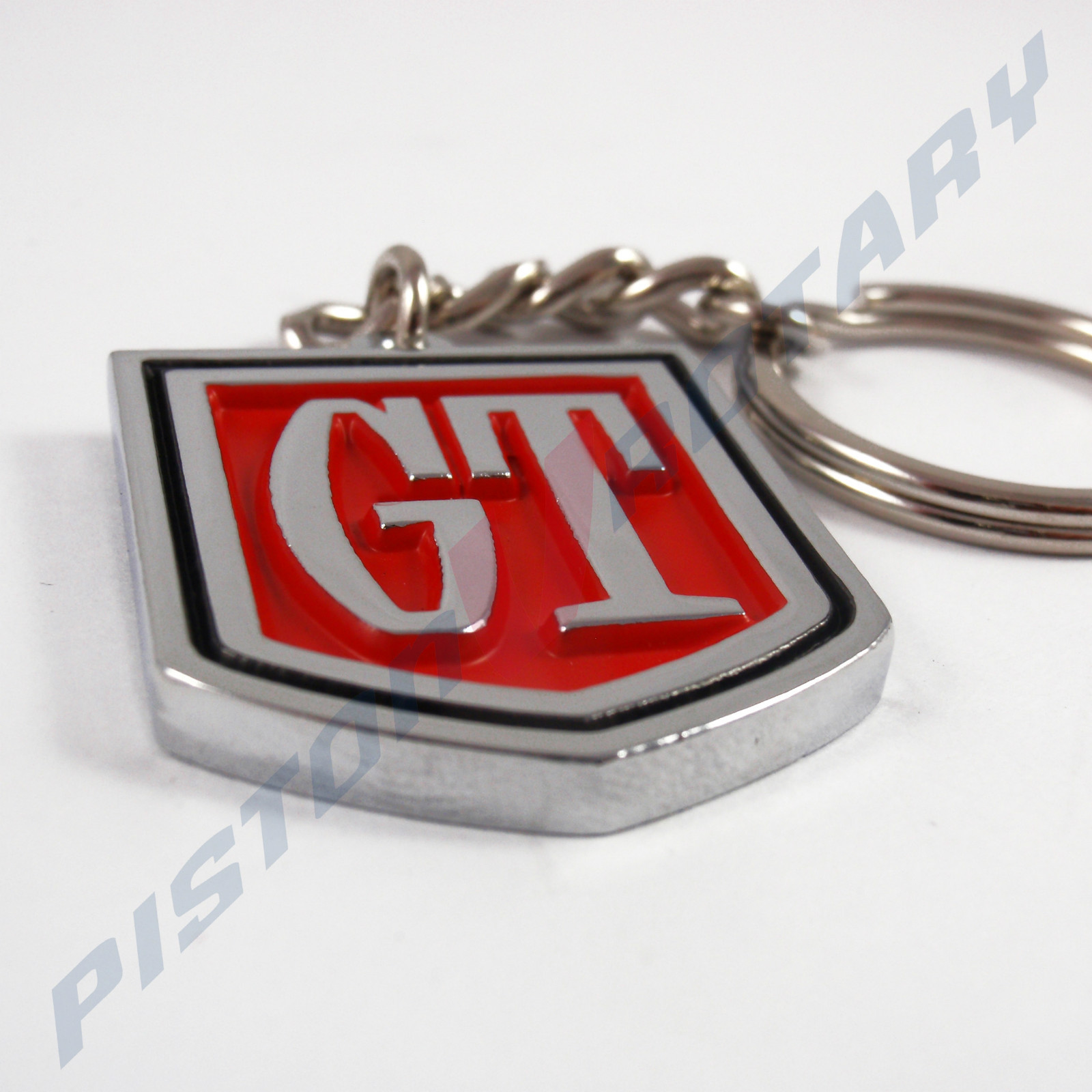 GT KEYRING Key Ring ,Chrome, NEW for FORD Cortina MK1 MK 1 MK2 MK 2 ...