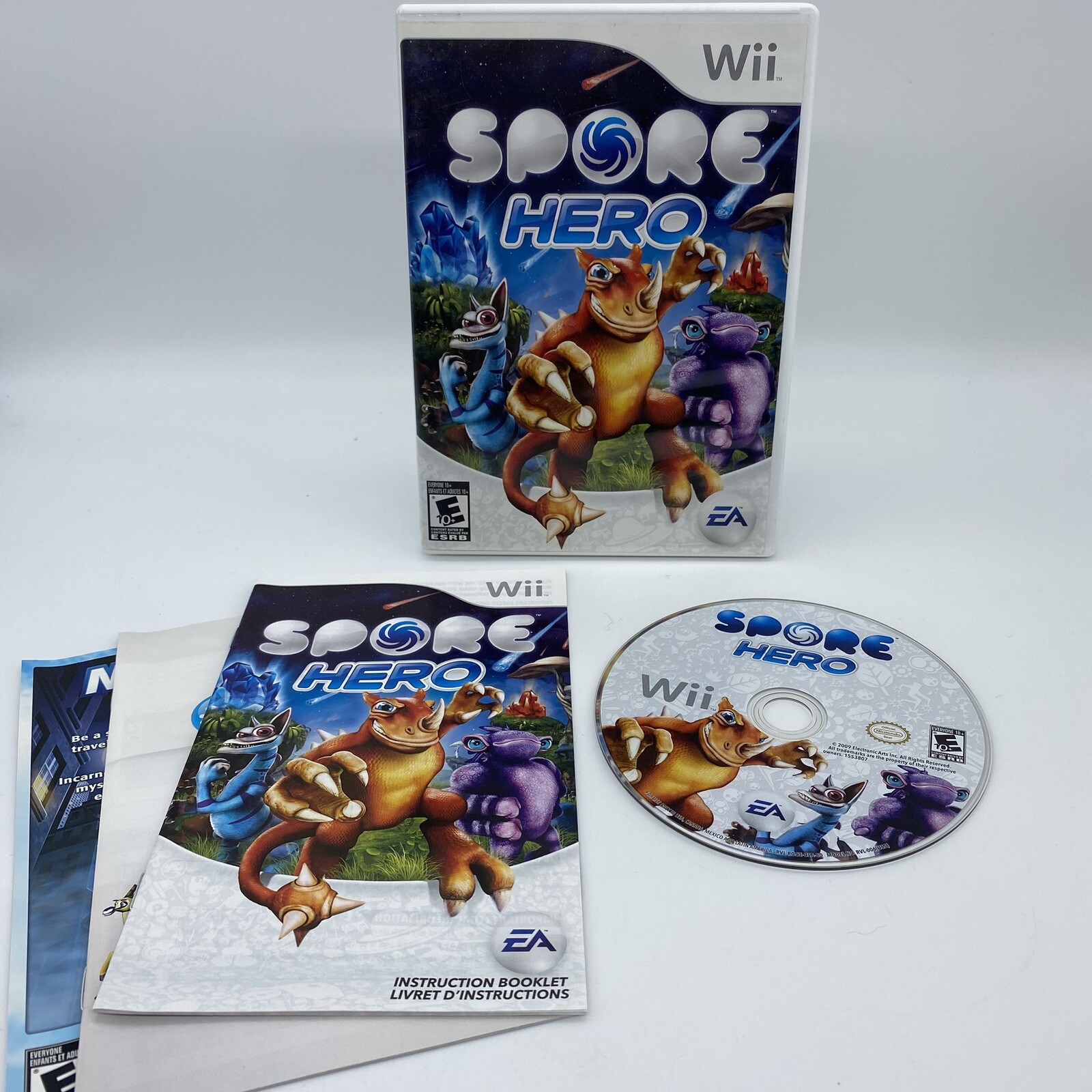 Spore Hero - Nintendo Wii - Complete w/ Manual - Tested 14633155389| eBay