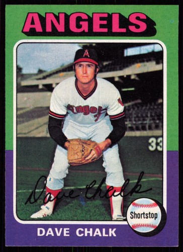 1975 Topps Dave Chalk California Angels #64 | eBay