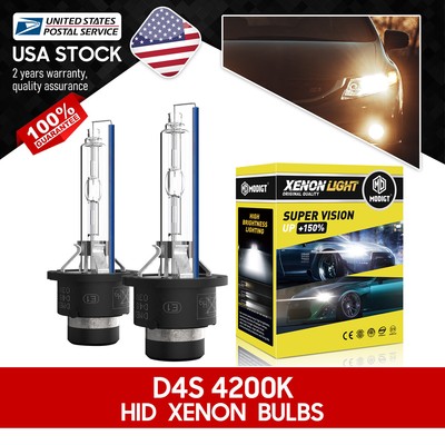 2x New Xenon HID D4S 4200K Light Bulbs Lamp 33116-SL0-003 For Acura RDX ...