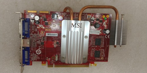MSI ATI Radeon RX2600XT 256MB PCIe-x16 GDDR3 DVIx2 Passive Cooling ...