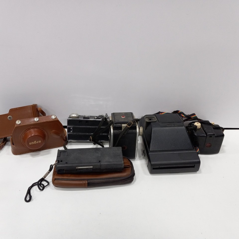 5pc Bundle of Assorted Vintage Film Cameras | eBay