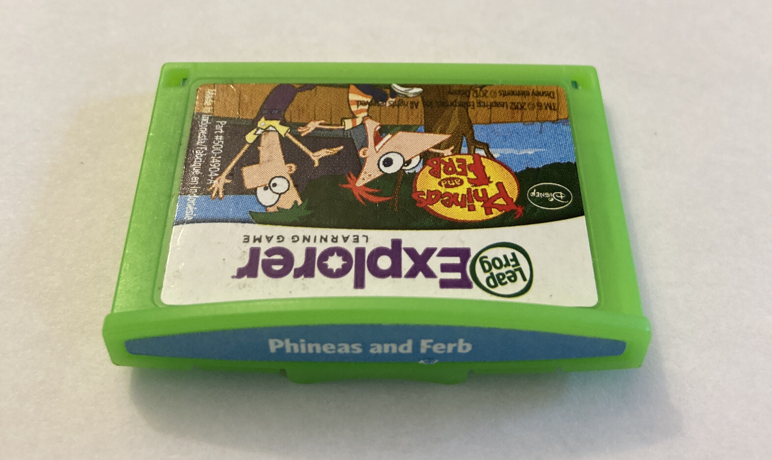 LeapFrog Explorer Leapster LeapPad Learning Game Phineas and Ferb ...