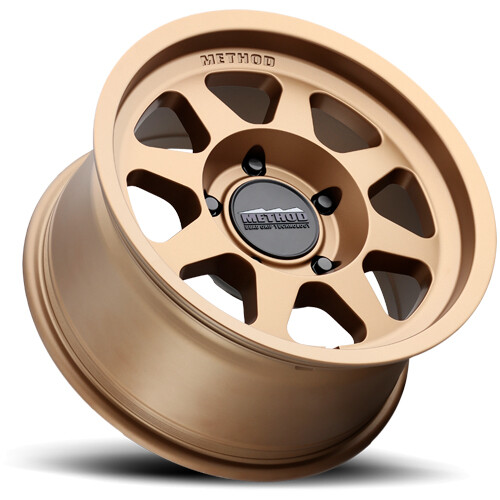 (Set of 4) Method MR701 Bead Grip 18x9 5x150 +25mm Bronze Wheels Rims ...