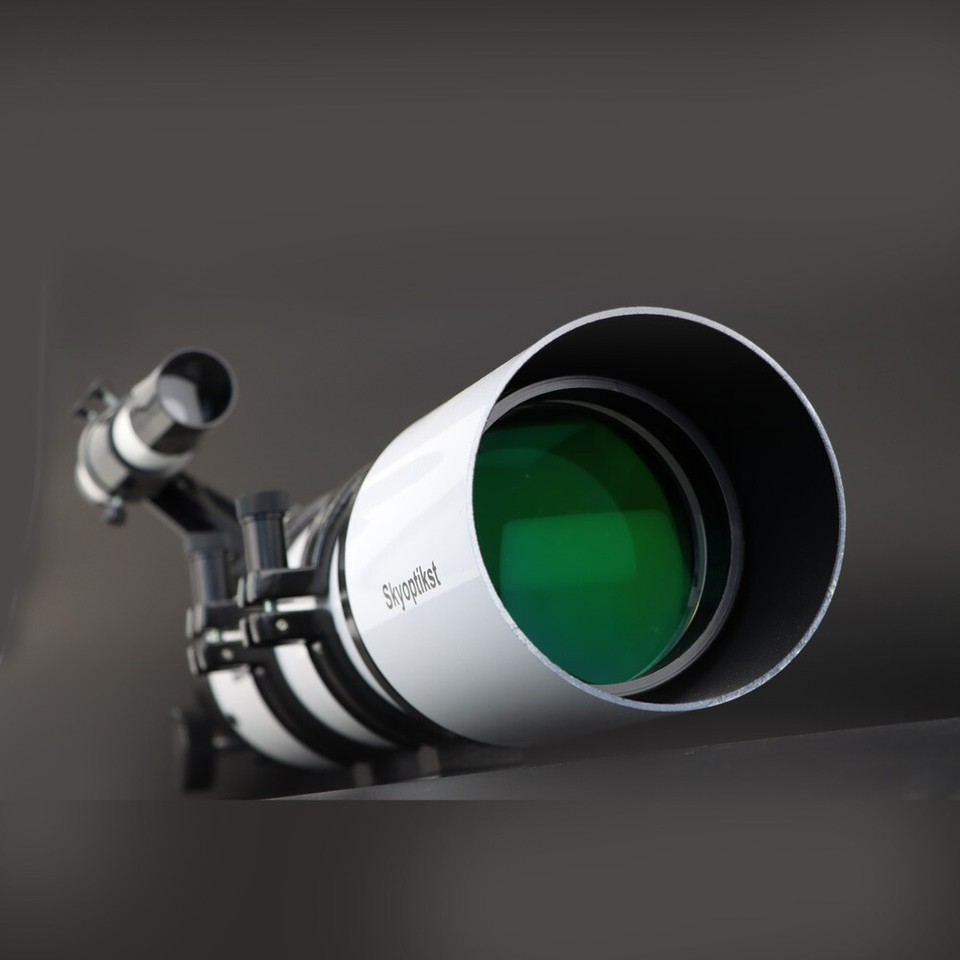 102mm F5.9 Achromatic refractor telesope OTA with a pair of telescope ...