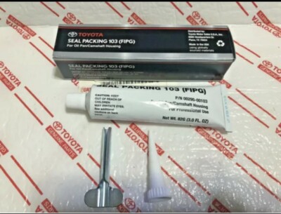 *NEW TOYOTA OIL PAN GASKET MAKER 00295-00103 SEALANT RUBBER RTV ...