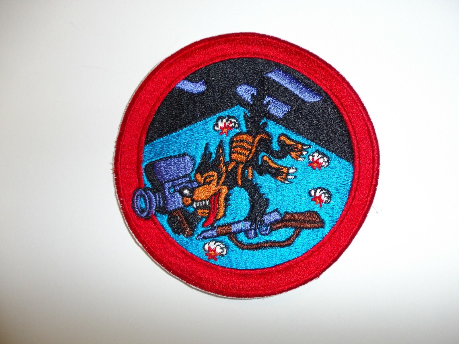 e3886 WW 2 US Army Air Force 6th Sixth Combat Camera Squadron patch ...