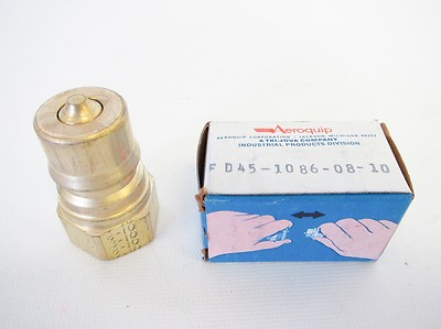 New Eaton Aeroquip FD45-1086-08-10 Quick Disconnect Coupling | eBay