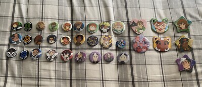 Voltron Legendary Defender VLD Buttons Pins Choose Your Own | eBay
