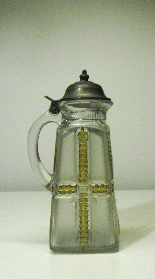 Vintage Klondike Frosted Syrup Amberette EAPG 1898 Dalzell Gilmore ...