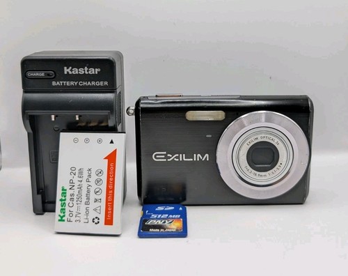 Casio EXILIM ZOOM EX-Z70 7.2MP Digital Camera - Black | eBay
