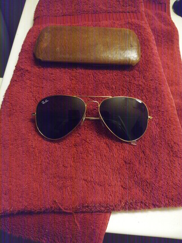 Ray Ban 3265?gold Plated Aviator Made In Italy Sunglasses Plus Bonus | eBay