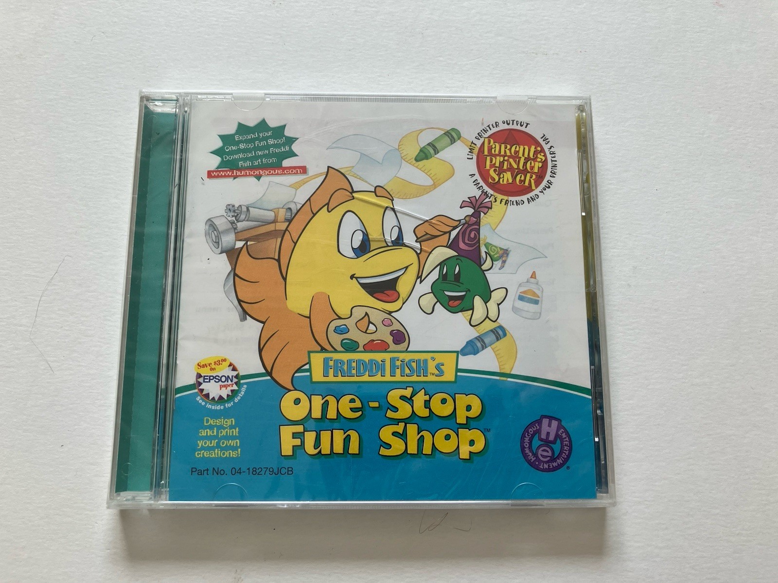 Humongous Entertainment Freddie Fish HTF One Stop Fun Shop PC Game | eBay