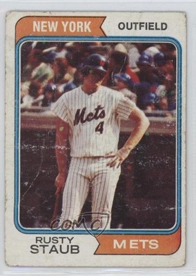 1974 Topps Rusty Staub #629 0c4 | eBay