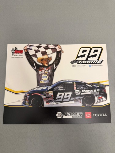 Cole Moore #99 2021 Napa Power Nascar Hero Card | eBay.de